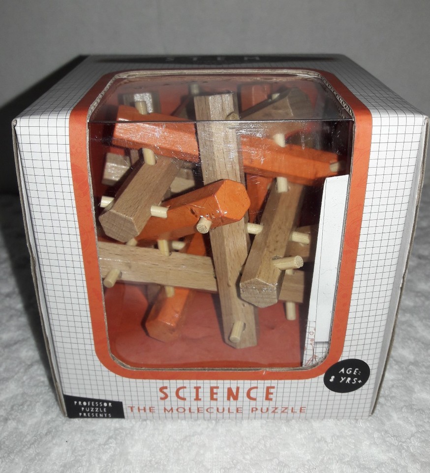 STEM Science Molecule Puzzle -Professor Puzzle-New | eBay