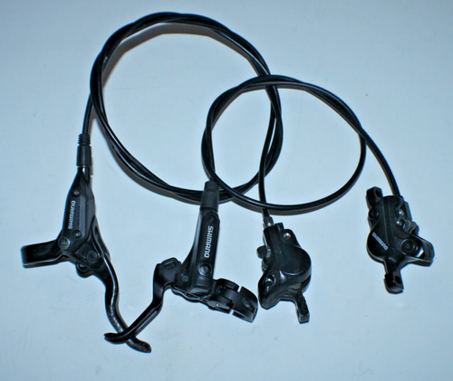 Shimano Hydraulic Disc Brake Set Black 74mm Post Mount BL-M447 Fast USA ...