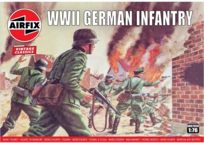 WWII GERMAN INFANTRY - AIRFIX - CLASSICS - 1:76 - WW1I | eBay