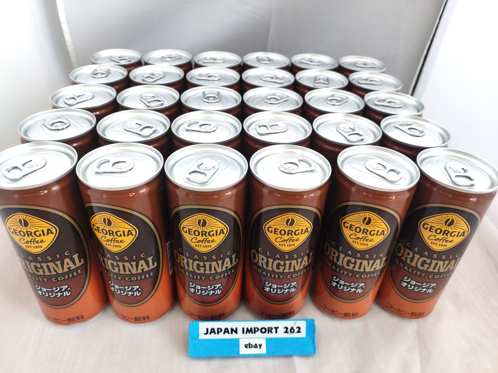 Coca Cola Japan Georgia Original 250ml x 30 Cans Coffee Drinks Japan N2 ...