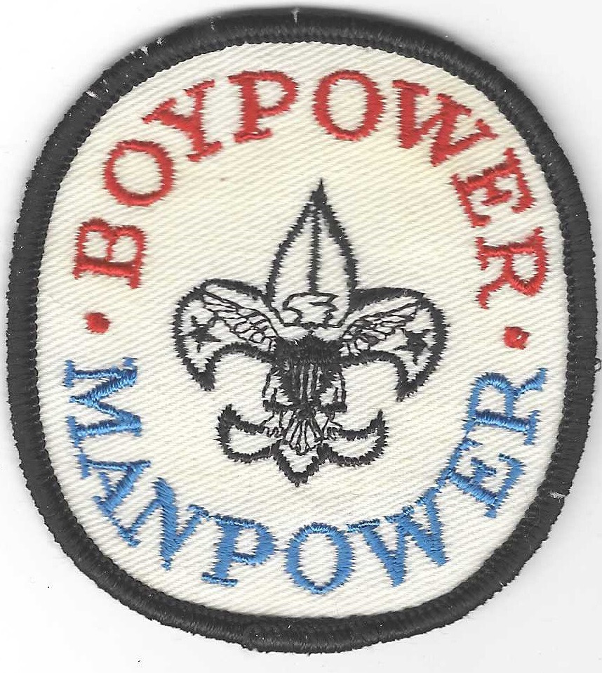 1970s Boypower-Manpower (Red & BlueText), National Program Theme | eBay