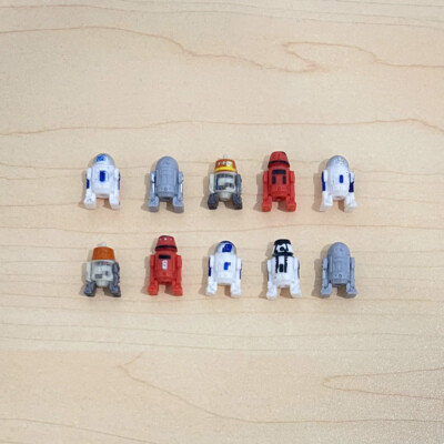 Lot 10 Star Wars Micro Galaxy Squadron Droids Vehicle Machine Mini ...
