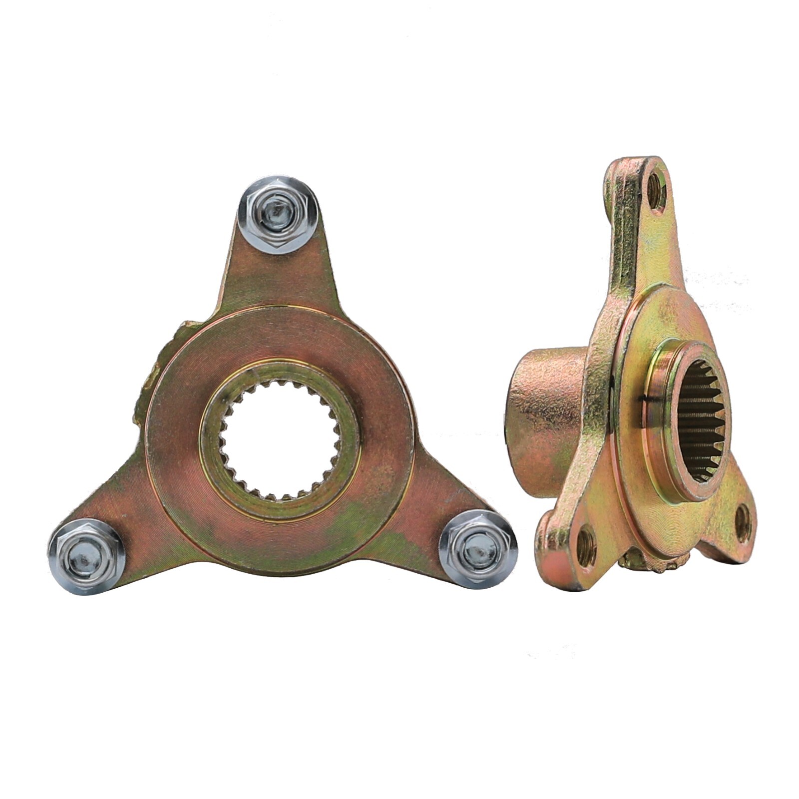 Front Rear Wheel Axle Hub Steering Spindle For Racing ATV Go Kart Quad ...