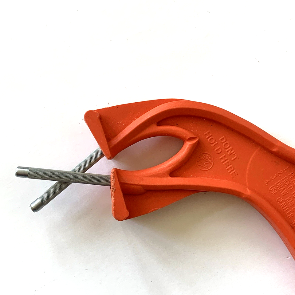 The Original Sportsman Knife Sharpener Orange Handheld Fishing Hunting ...