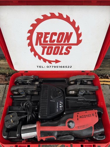 Novopress AC0103 Press Tool Kit 15 22 28 35 MM Jaws Mapress £740+VAT ...