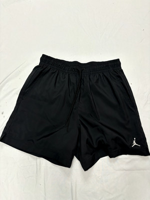 Nike Jordan Poolside Shorts Black Mens New HF9371-010 | eBay