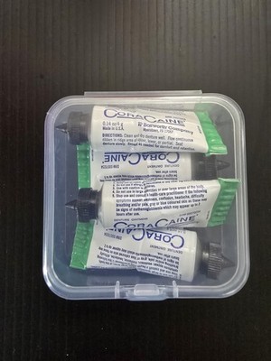 FAST SHiP Cora-Caine Denture Analgesic Adhesive Ointment Pack of 4 ...