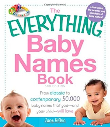 Baby Names Book : From Classic to Contemporary, 50,000 Baby Names ...