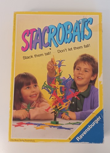 Ravensburger Stacrobats Stacking Game 1992 Kids Play Skill Vintage *1 ...