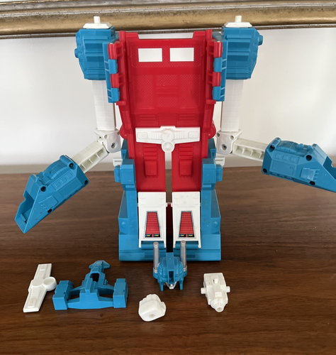 Transformers G1 1985 ULTRA MAGNUS used trailer and parts hasbro takara ...