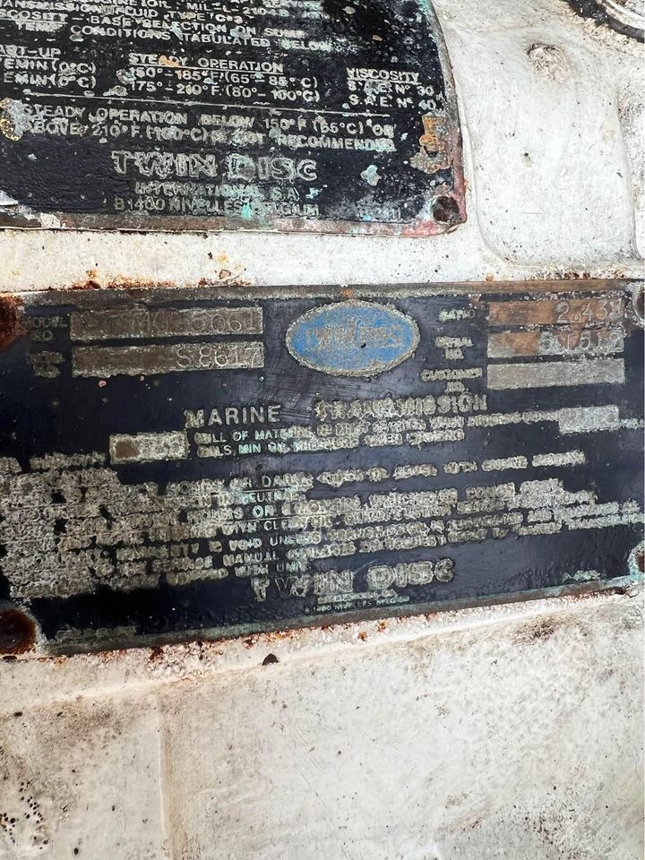 Twin Disc Marine MG-5061, 2.43:1 Ratio Marine Transmission 2.5:1 | eBay