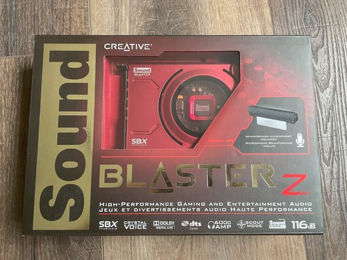 Creative Labs Sound Blaster Z SBX Pro studio PCI-E Sound Card SB1500 | eBay
