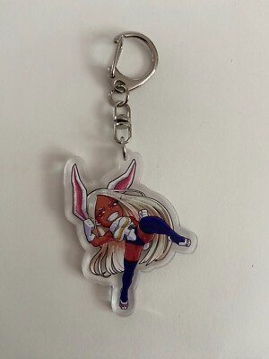 My Hero Academia Rabbit Hero Mirko Acrylic Anime Keychain | eBay