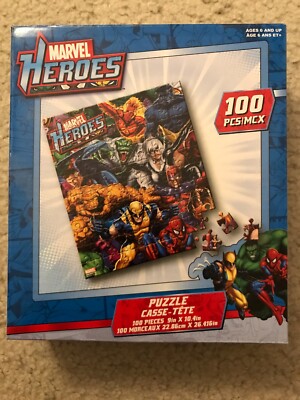 Marvel Super Heroes Jigsaw Puzzle | eBay
