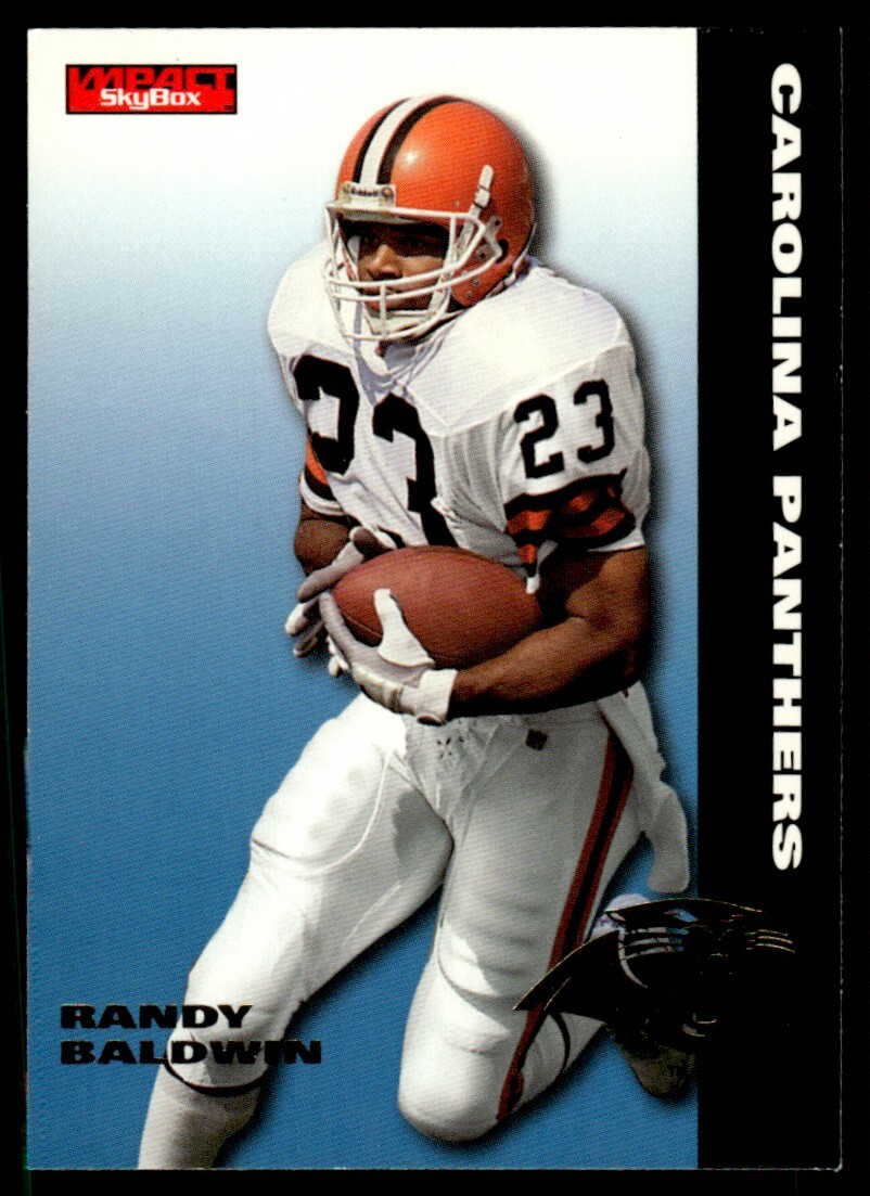 1995 SkyBox Impact #17 Randy Baldwin Carolina Panthers | eBay
