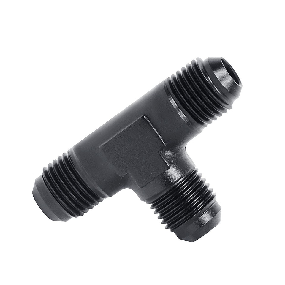 6AN 3-Way Tee T-Piece Fitting Adapter AN6 Male to 2 X 6AN Male Flare ...
