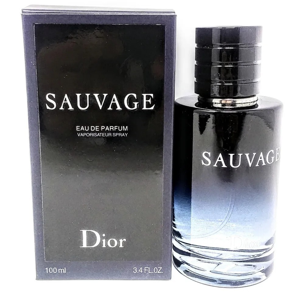 Dior Sauvage Men's Eau de Parfum Spray- 3.4oz 100ml New 3348901368247 ...