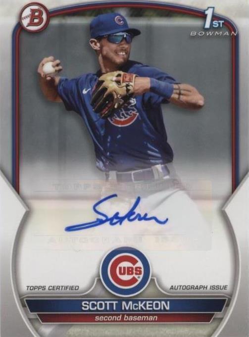 2023 Bowman - Paper Prospect Autographs Scott McKeon #PPA-SM (AU, RC) for sale online | eBay