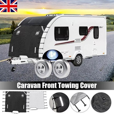 Heavy Duty Caravan Front Towing Cover Waterproof Protector Universal ...