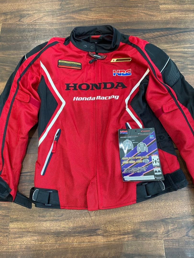 Honda Wr Hrc Lightning Mesh Jacket 3L Red Mortor Cycl… - Gem