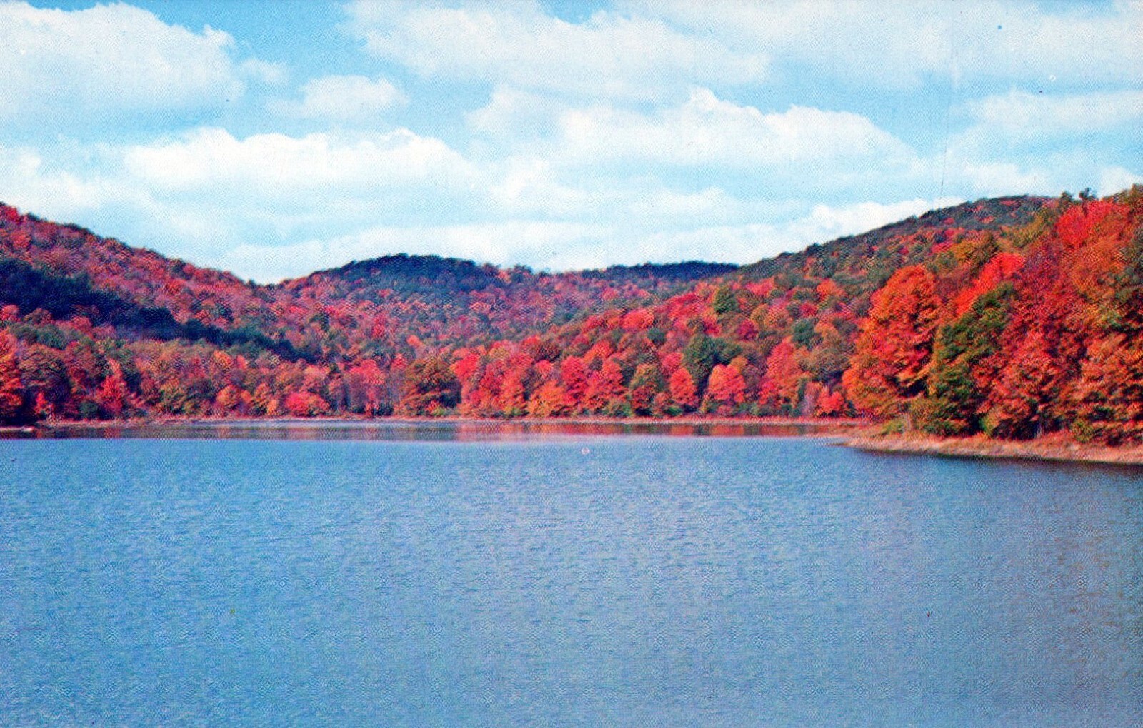 Yew Mountains of Appalachians Summit Lake West Virgnia Autumn Fall ...