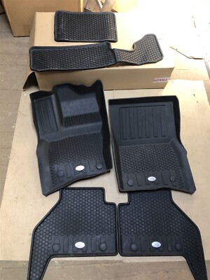 DEFENDER 2020> 7 SEAT LHD DEEP SIDED RUBBER MATS SET !!!GENUINE ...