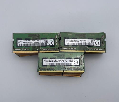 LOT OF 30 4GB DDR4 1RX16 PC4-2400T Mixed brands Laptop Memory Ram | eBay