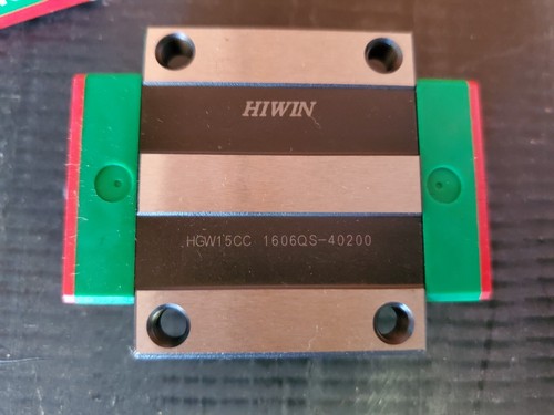 Hiwin W15C Block Linear Guideway, HGW15CC 1606QS-40200 | eBay