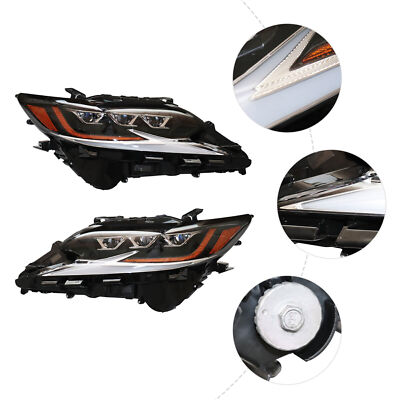 Pair Full LED Headlight Assembly For 2013-2018 Lexus ES350 ES300H | eBay