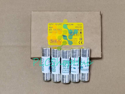New 5Pcs fits SIBA 5020106 50A 700V Fuse | eBay