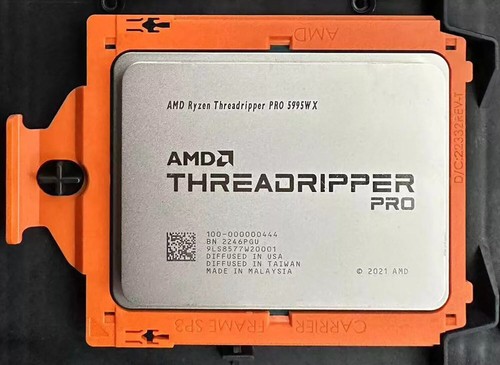 AMD Ryzen Threadripper PRO 5995WX CPU 64 Core Processor Up to 4.5GHz ...