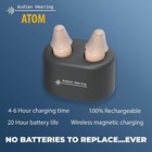 Audien ATOM Rechargeable Hearing Amplifier to Aid and Assist Hearing ...
