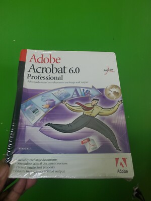 Adobe Acrobat 6.0 Professional Academic version for windows | eBay