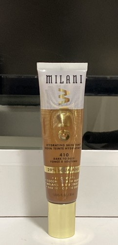 Milani Glow Hydrating Skin Tint 1.0fl Oz color 410 dark to deep | eBay
