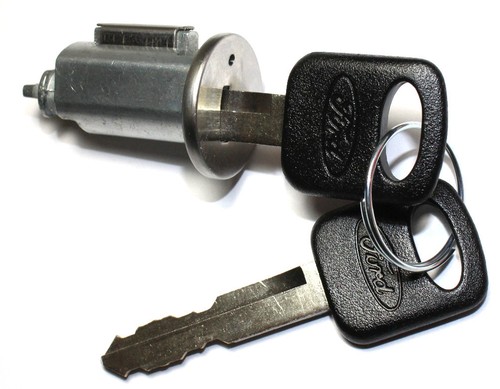 NEW Ford Ignition Key Switch Lock Cylinder With 2 OEM Rubber Head Ford ...