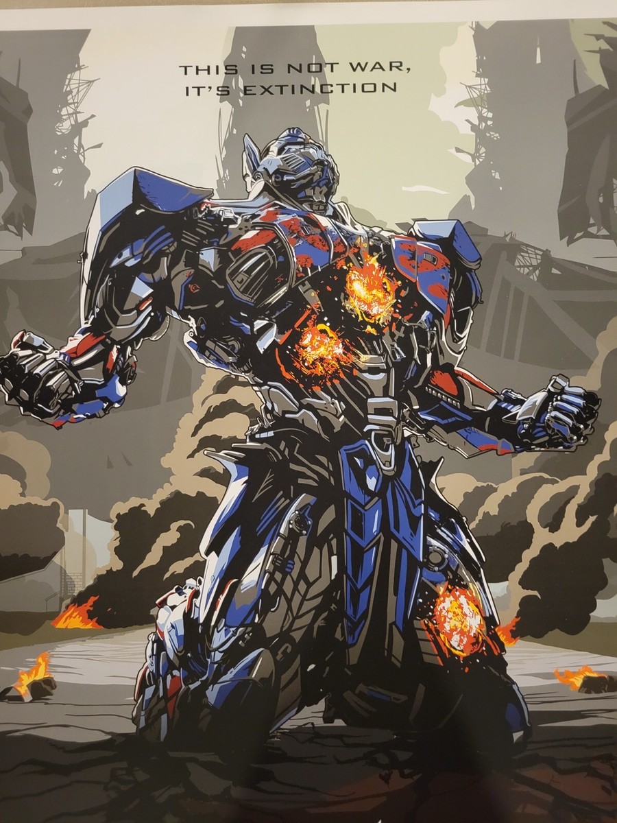 Transformers 4 Age Of Extinction Poster