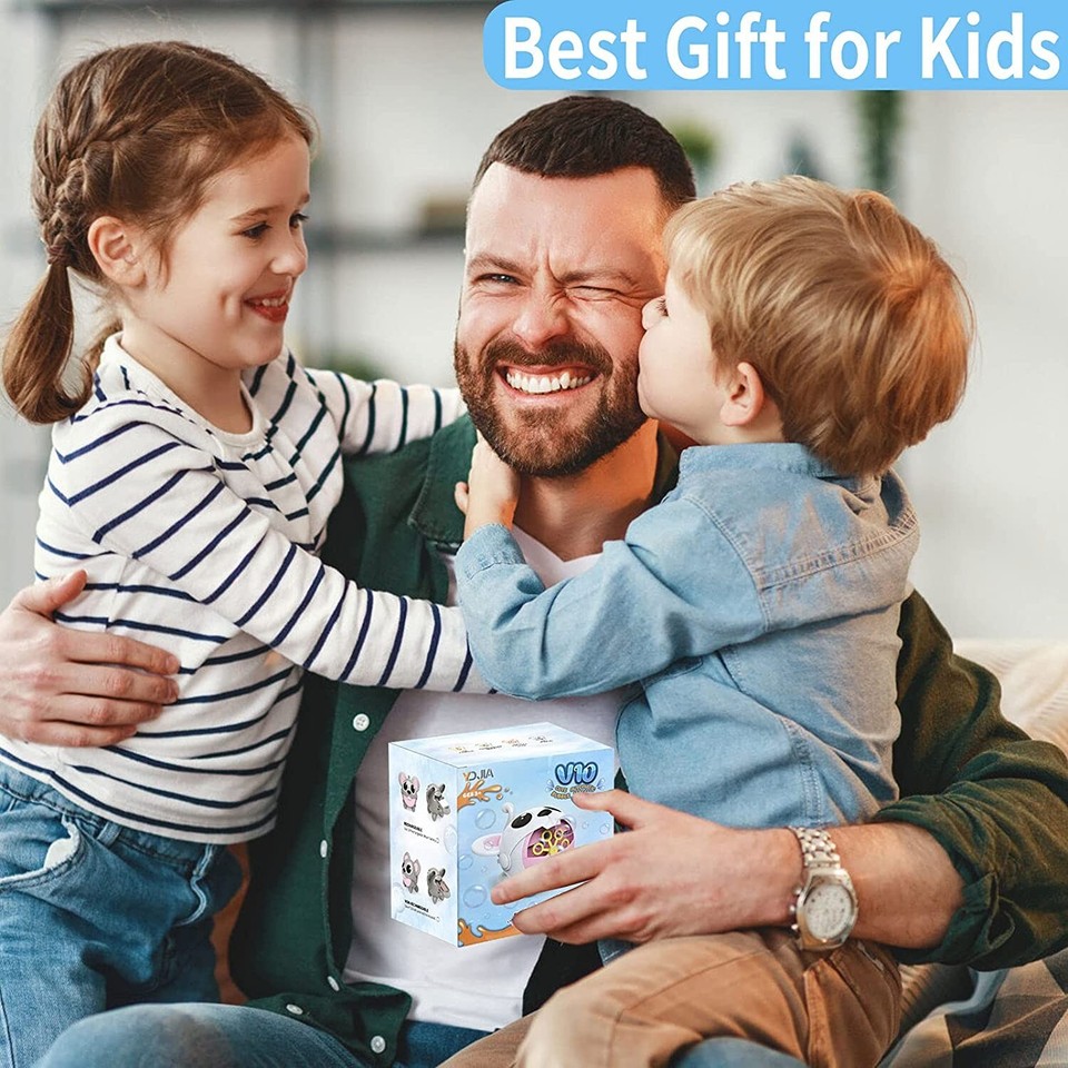 Bubble Fun for Everyone: Electric Mouse Bubble Maker Toy (USB ...