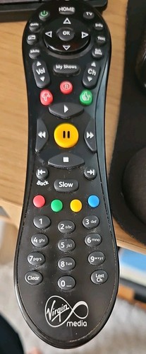 Genuine Virgin Media V6 Remote Control | Replacement | High Quality ...