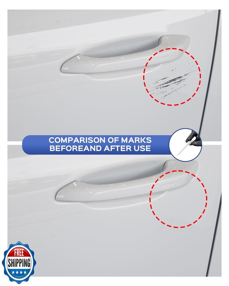 PARTS4EV Pure White(C9A/0Q) Touch Up Paint Compatible with Porsche ...