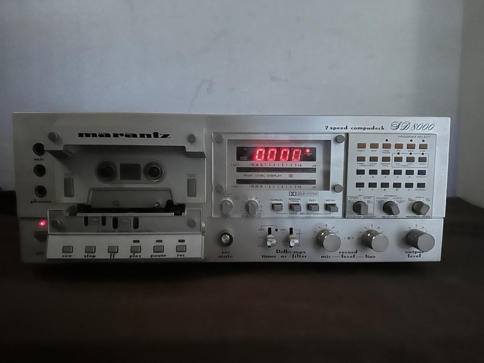 Marantz SD8000 Vintage 2 Speed Compudeck | eBay