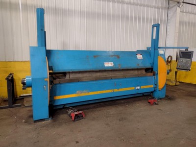 126" x 9 GAUGE RAS MODEL #74.20 CNC FOLDER & BENDER MACHINE: STOCK ...