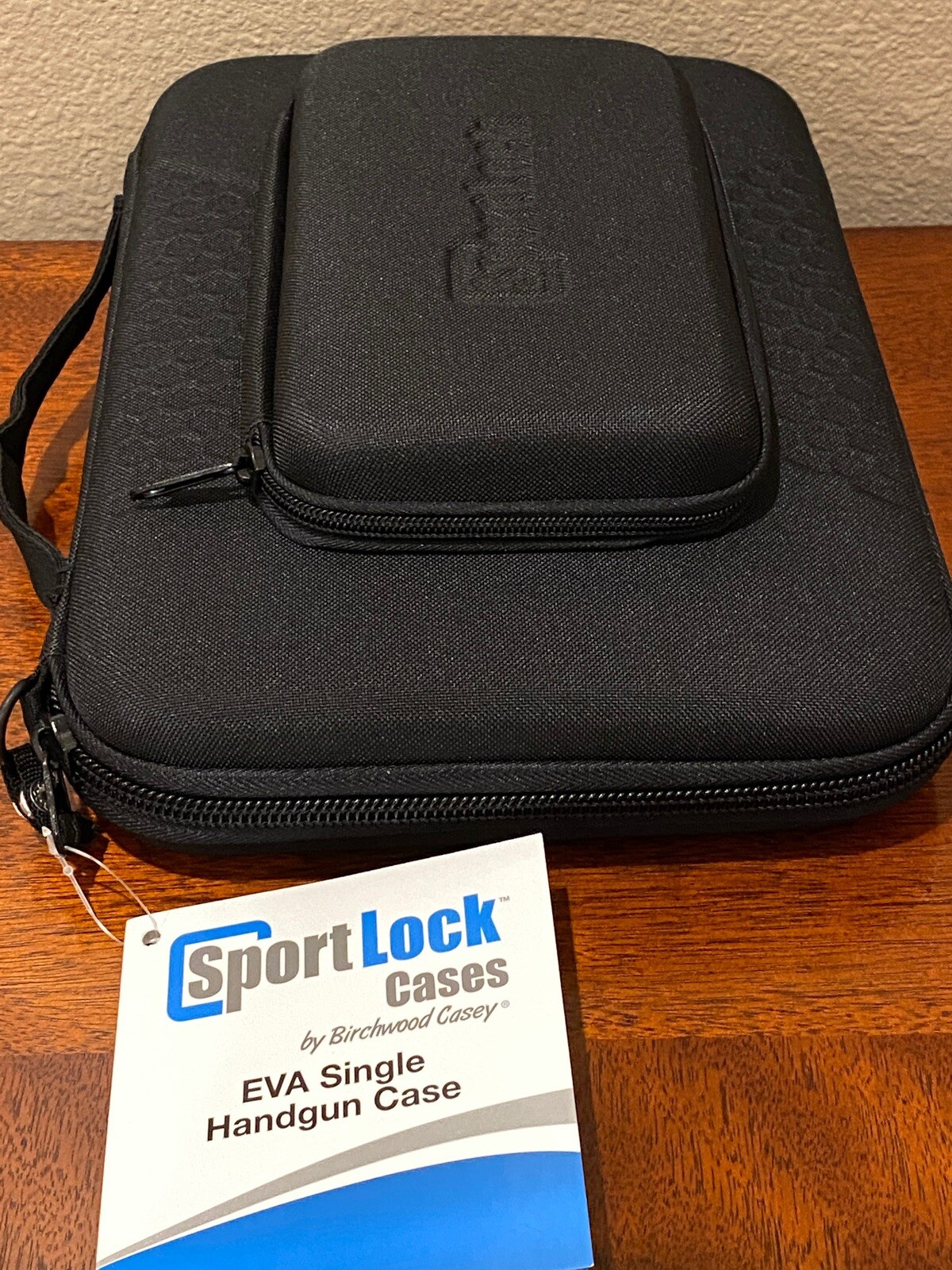 Brand New Birchwood Casey Sport Lock EVA Single Handgun Case Black ...