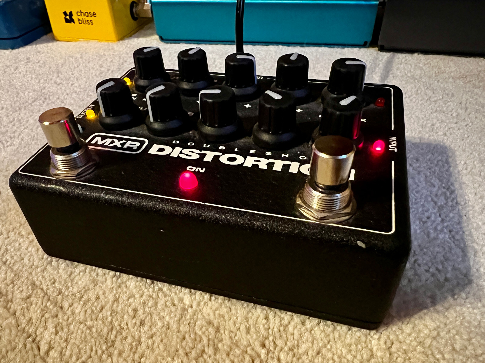 MXR M151 Doubleshot Distortion Guitar Effects Pedal - Great condition! | eBay