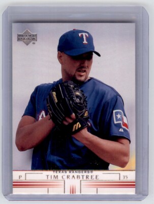2002 Upper Deck Tim Crabtree Texas Rangers #161 2044 | eBay
