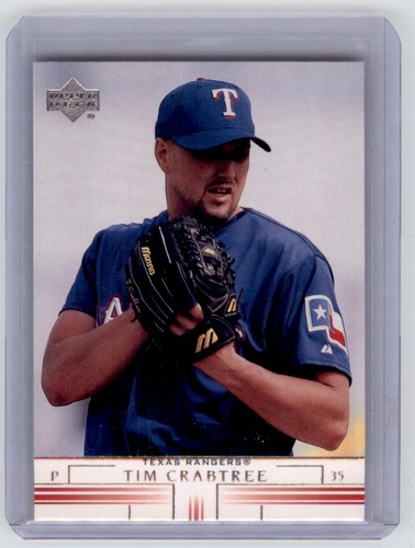 2002 Upper Deck Tim Crabtree Texas Rangers #161 2044 | eBay