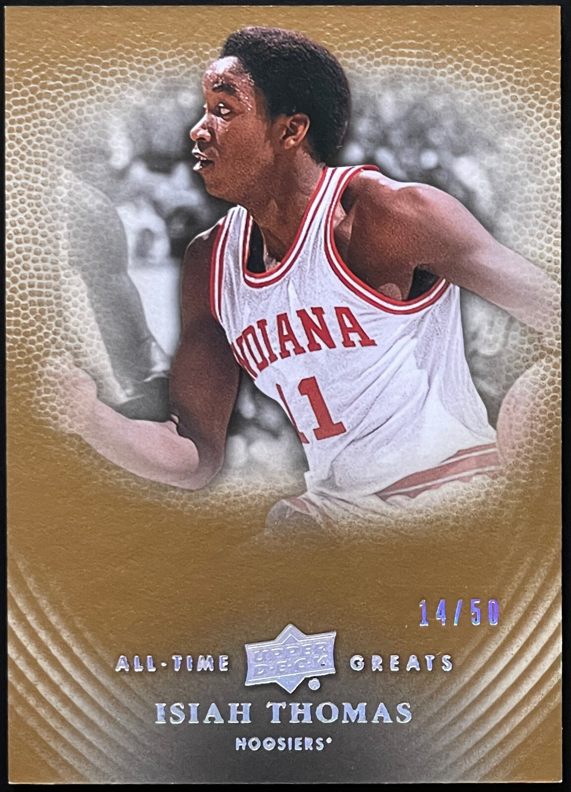 2013 Upper Deck All-Time Greats Silver Spectrum #31 ISIAH THOMAS /50 | eBay