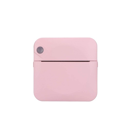 Portable Mini Printer Pink - Inkless Bluetooth Phone Pocket Thermal ...