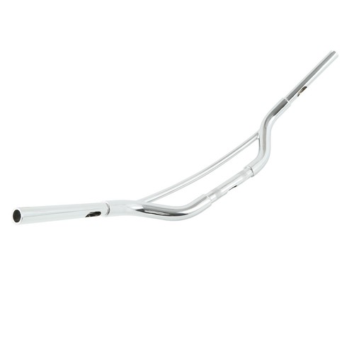 4" Rise Chrome 1-1/4'' Fat Hollywood Handlebars Fit For Harley FLSTC ...