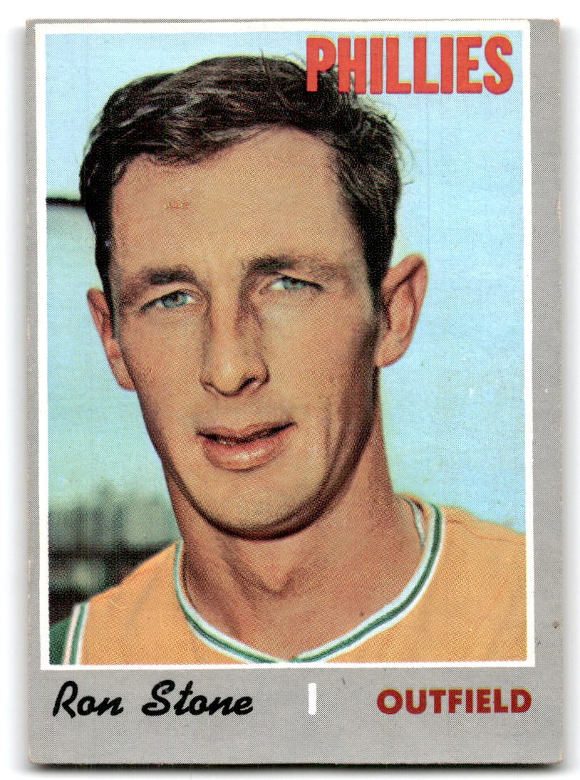 1970 Topps #218 Ron Stone Miscut | eBay