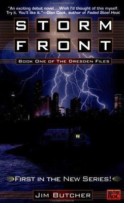 STORM FRONT by Jim Butcher a paperback book FREE USA SHIPPING dresden ...